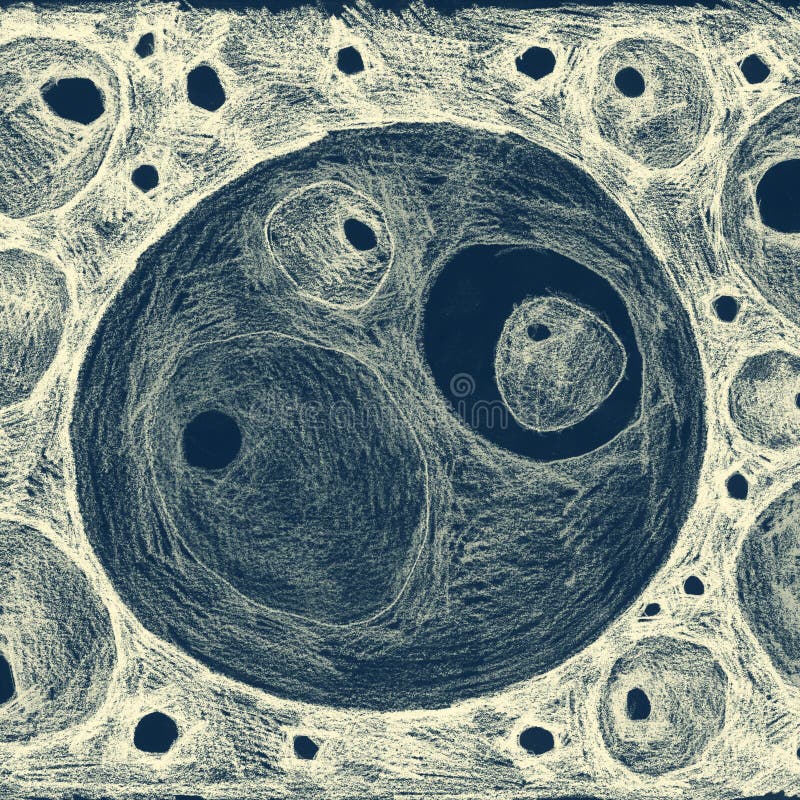 Living cells. stock illustration. Illustration of artistic - 49858295