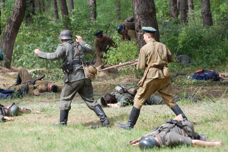Living history.WWII editorial stock photo. Image of german - 84770638