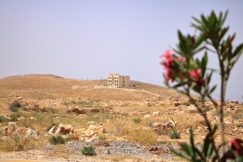 Living House in the Desert of Jordan Stock Photo - Image of israel ...