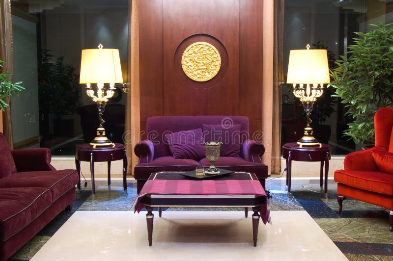 Modern Round Red Sofa stock photo. Image of lifestyle - 10256120