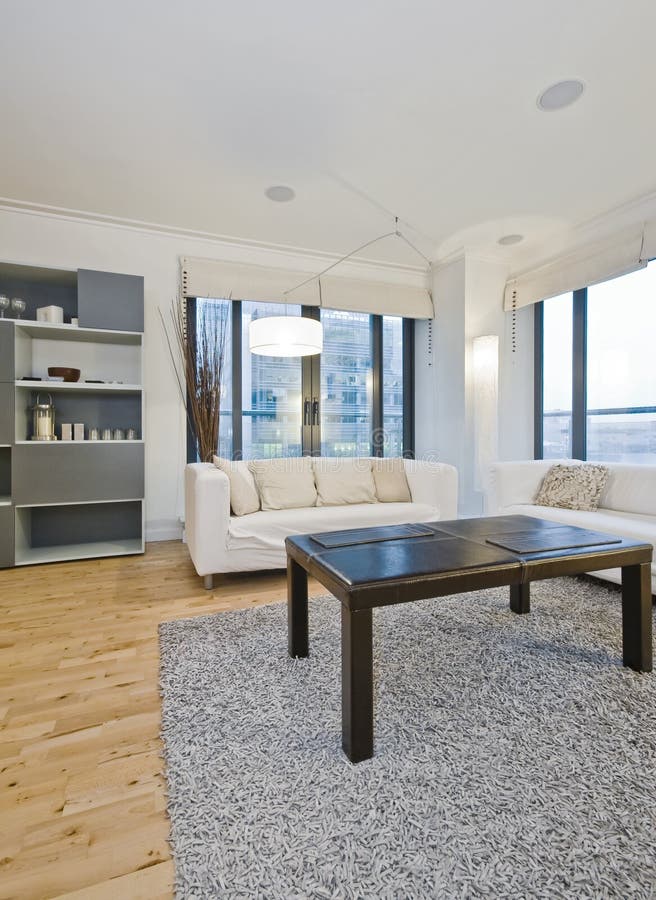 Living room stock photo. Image of comfortable, chandelier - 22871878