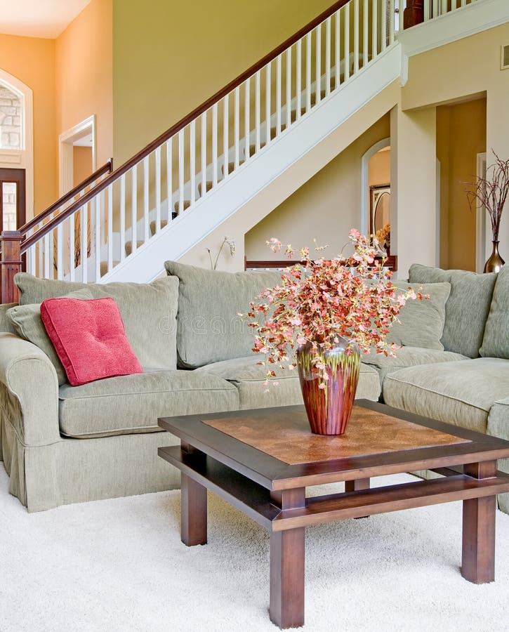 Elegant and Luxury Living Room Interior Design. Stock Photo - Image of ...