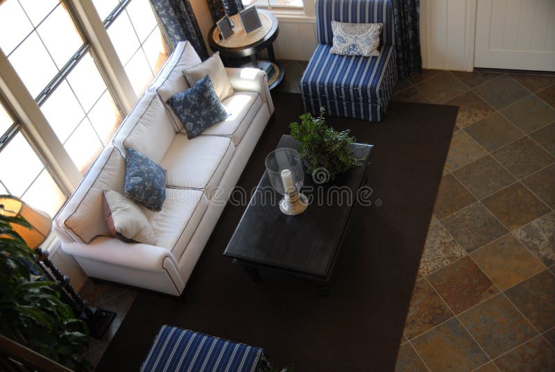 Cosy living room stock image. Image of lazy, lamp, soft - 16974635