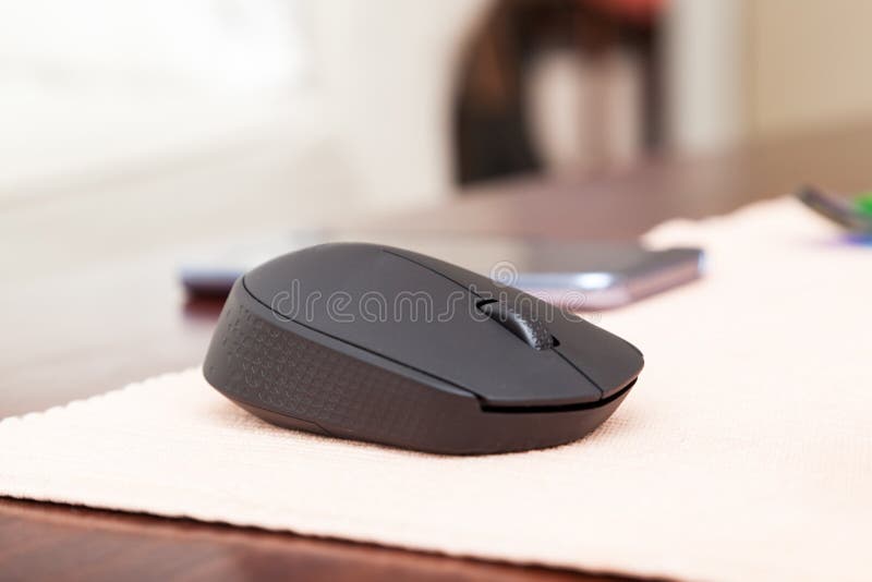 Living room computer stock image. Image of wood, table - 94667981