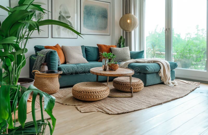 Modern Living Room Interior Design for Comfort and Relaxation. AI ...