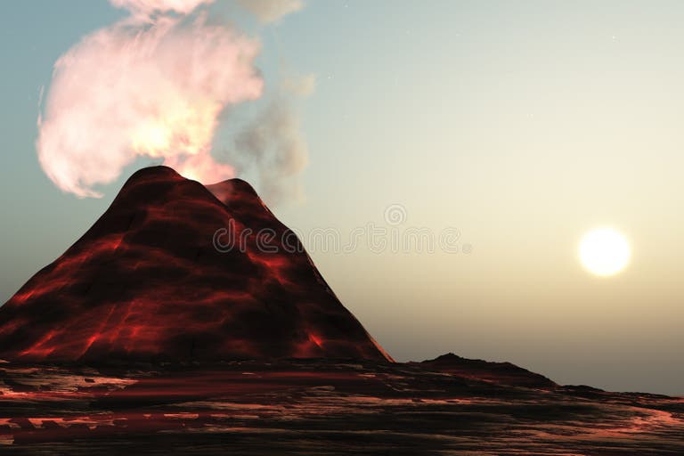 Dormant Volcano Stock Illustrations – 676 Dormant Volcano Stock ...