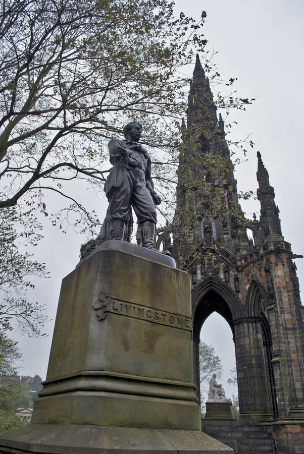 Livingstone monument stock image. Image of steeple, livingstone - 38111771