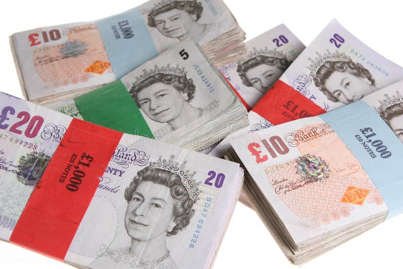 Le Sterling Note La Devise D'argent Image éditorial - Image du anglais ...