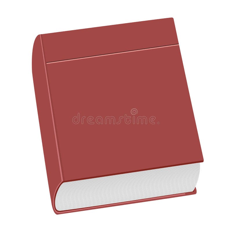 Livre fermé illustration de vecteur. Illustration du livre - 14044893