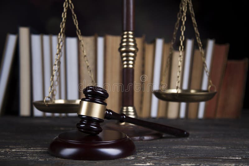 Livre, Maillet, Loi, Code Juridique De Concept De Justice Image stock ...