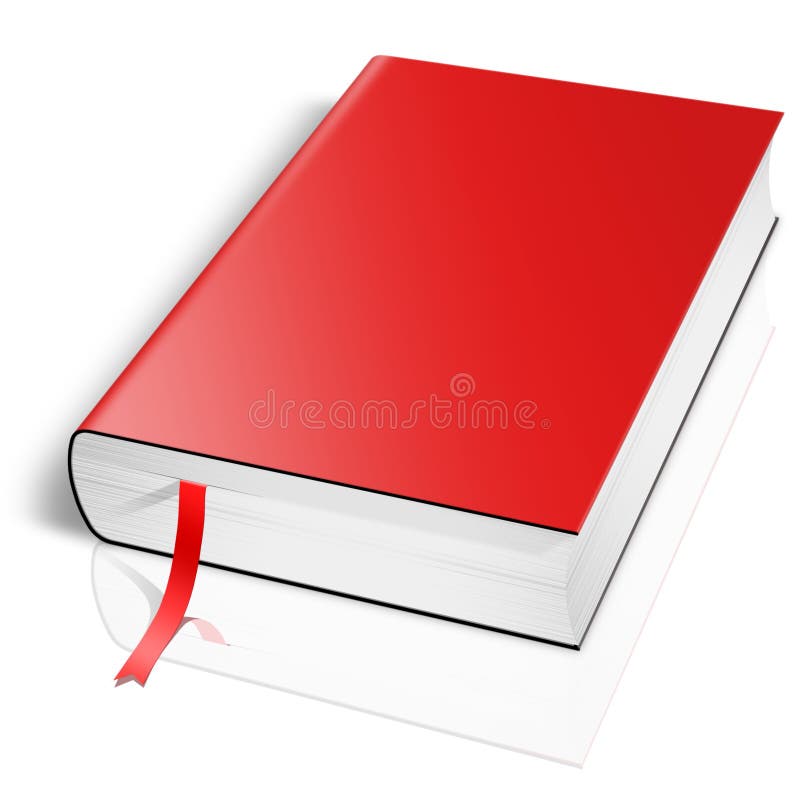 Livre rouge image stock. Image du papier, objet, simple - 19851757