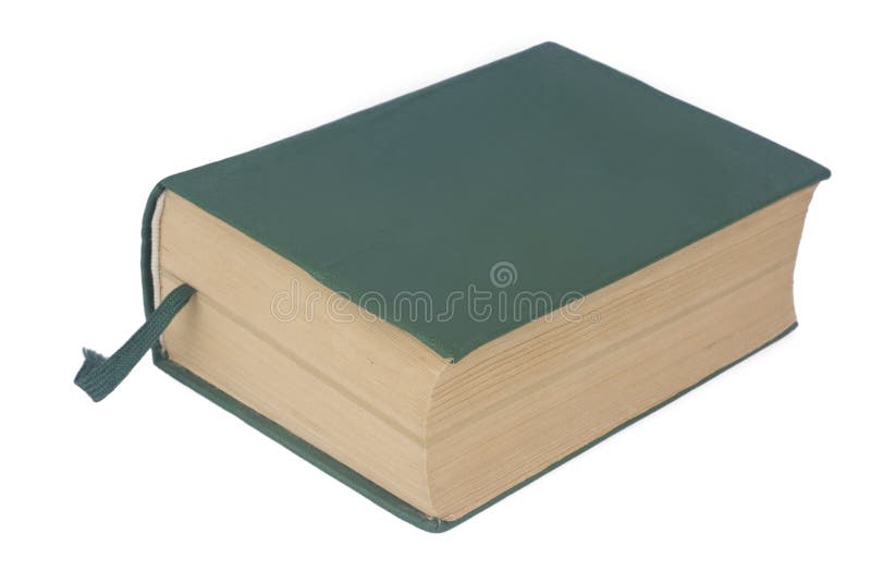 Vieux Livre vert image stock. Image du papier, vert, durée - 32050505