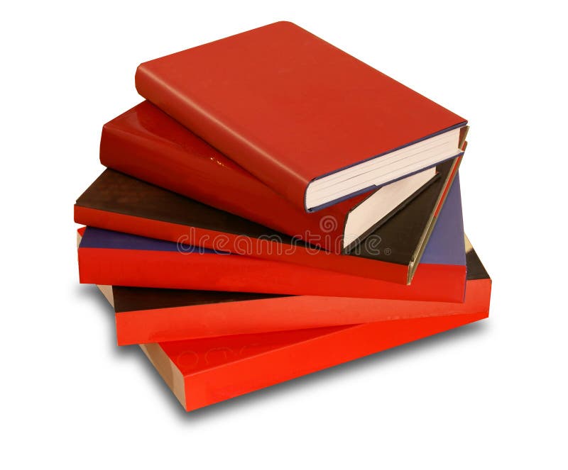 Livres rouges image stock. Image du couleur, données, doux - 1522351