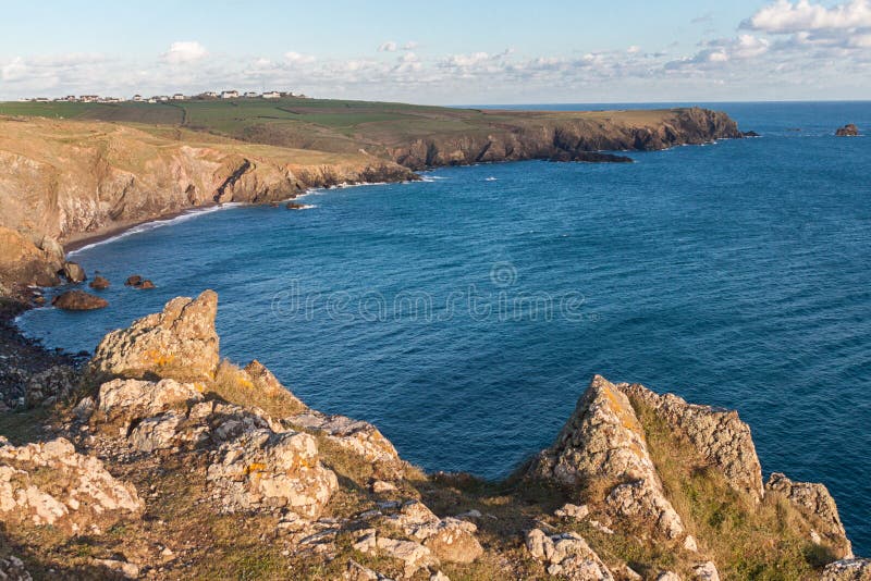The Lizard coast stock image. Image of lizard, cornish - 71933617