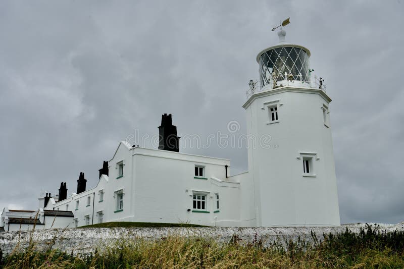 The Lizard Lighthouse Heritage Centre, Built in 1751. Lizard, Cornwall ...