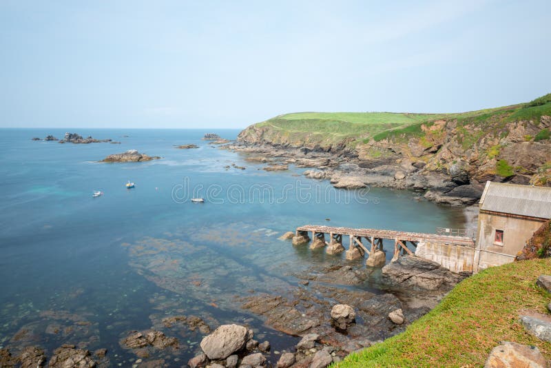 The Lizard in Cornwall stock photo. Image of rocky, horizontal - 237410512