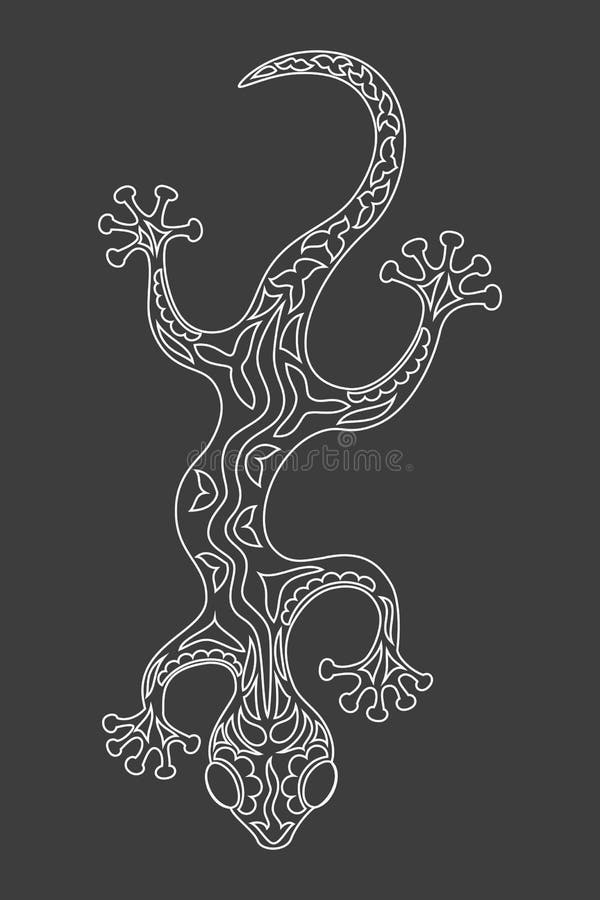 Polynesian Lizard Stock Illustrations – 103 Polynesian Lizard Stock ...