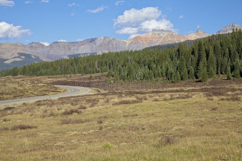 Lizard Head Pass Colorado Scenic Stock Photo - Image of southwest ...