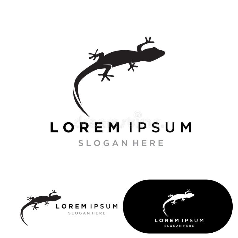 Lizard Home Logo Icon Vector Design Stock Vector - Illustration of ...