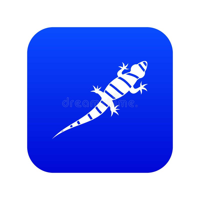 Lizard icon, cartoon style stock vector. Illustration of cute - 80552545