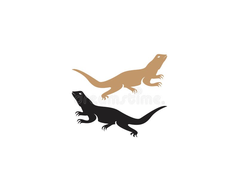 Lizard Icon Vector Illustration Stock Vector - Illustration of ...