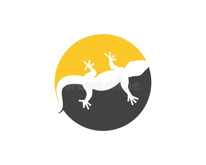 Lizard Logo Design Vector Illustration Stock Vector - Illustration of ...