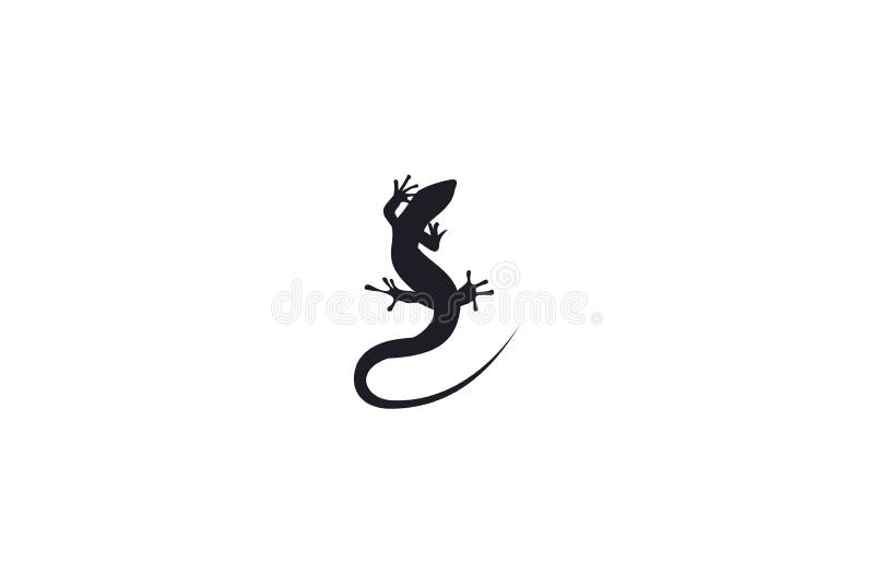 Lizard Logo Template Design Vector Icon Illustration. Stock Vector ...