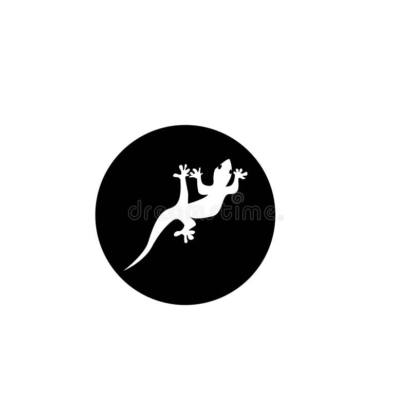 Lizard logo and vector stock vector. Illustration of film - 206482683