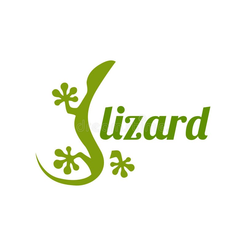 Lizard Logo Vector Design Template Basic RGB Stock Illustration ...