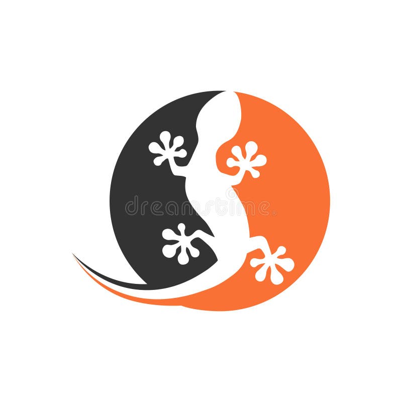 Lizard Logo Vector Design Template Basic RGB Stock Illustration ...
