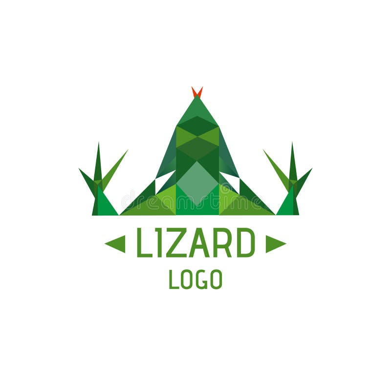 Lizard logotype stock vector. Illustration of symbol - 76464093
