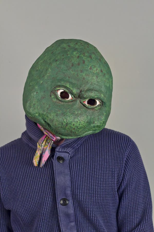 Lizard Mask Sweater stock photo. Image of science, scary - 50580198