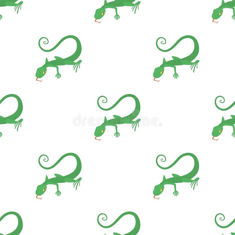Lizard Pattern Seamless Vector Stock Vector - Illustration of seamless ...