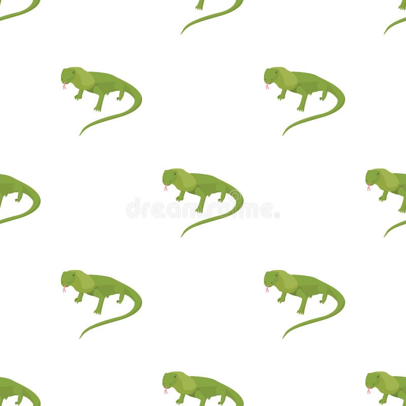 Lizard Pattern Seamless Vector Stock Vector - Illustration of drawing ...