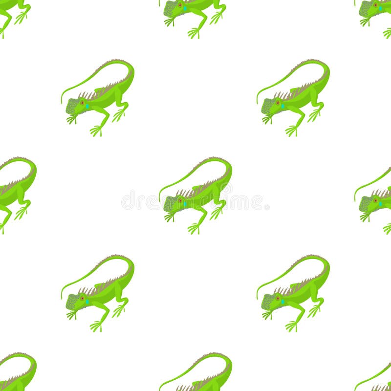 Lizard Pattern Seamless Vector Stock Vector - Illustration of wild ...