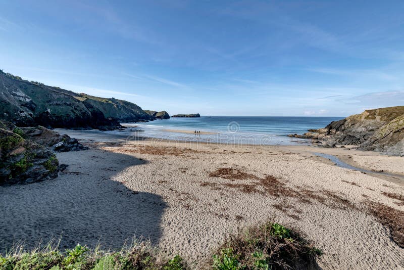 Lizard Peninsular Cornwall from the Coastal Path Stock Photo - Image of ...