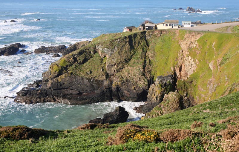 Lizard Point stock photo. Image of clifftop, cliffs, swell - 2107556