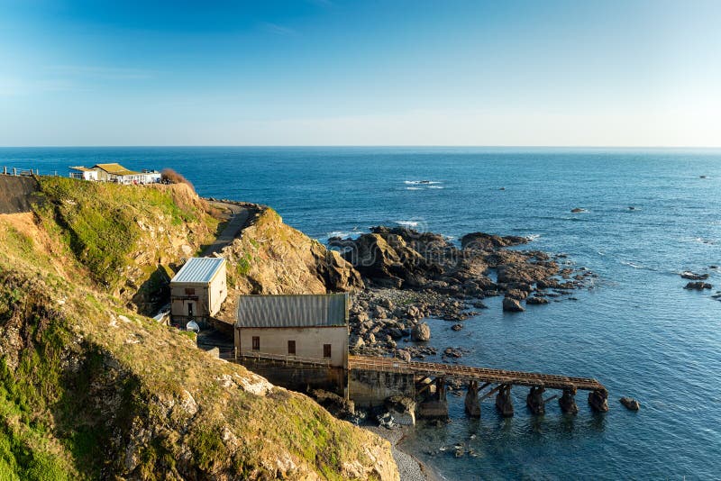 Start Point Lighthouse stock photo. Image of english - 24268172
