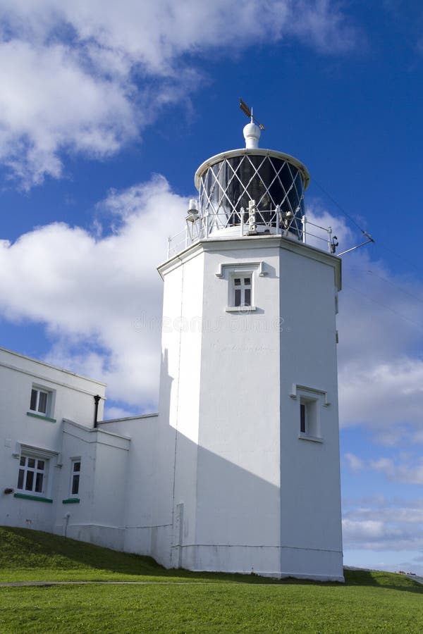 Lizard point lighthouse stock photo. Image of vacation - 34680018