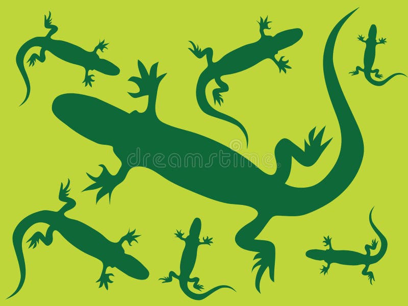 Lizard s background stock vector. Illustration of green - 3629749