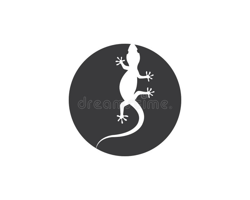 Gecko Footprint Vector Illustration Design Stock Vector - Illustration ...