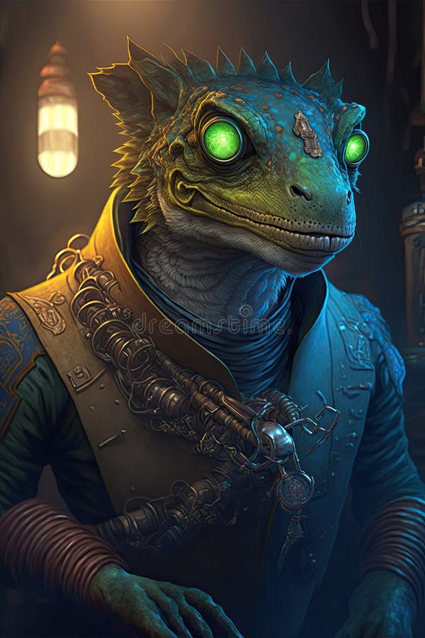 Lizardfolk Stock Illustrations – 21 Lizardfolk Stock Illustrations ...