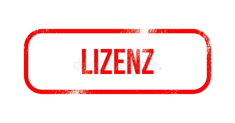 Lizenz - Red Grunge Rubber, Stamp Stock Illustration - Illustration of ...