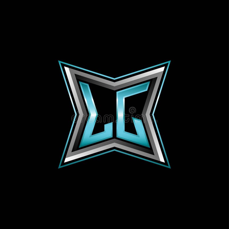 LJ Logo Monogram Geometric Modern Design Stock Vector - Illustration of ...