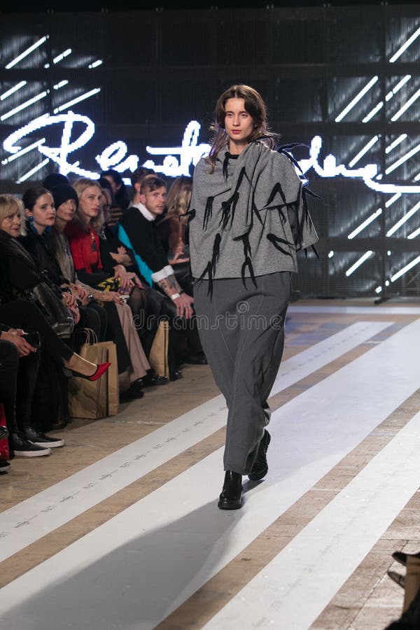 Ljubljana, Slovenia / Slovenia - NOVEMBER 05 2018: Fashion Week LJFW ... Ljubljana, Slovenia / Slovenia - NOVEMBER 05 2018: Fashion Week LJFW ...