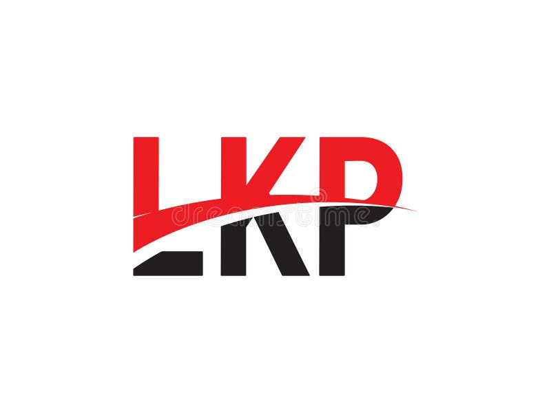 LKP Letter Initial Logo Design Stock Vector - Illustration of logo ...
