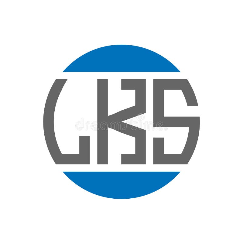 LKS Letter Logo Design on White Background. LKS Creative Initials ...