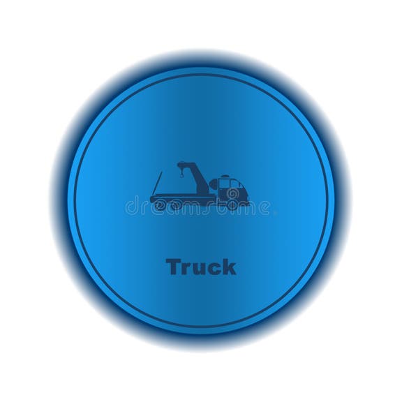 LKW-Ikone, Zeichen, Illustration Stockfoto - Bild von wagen, haushalt ...