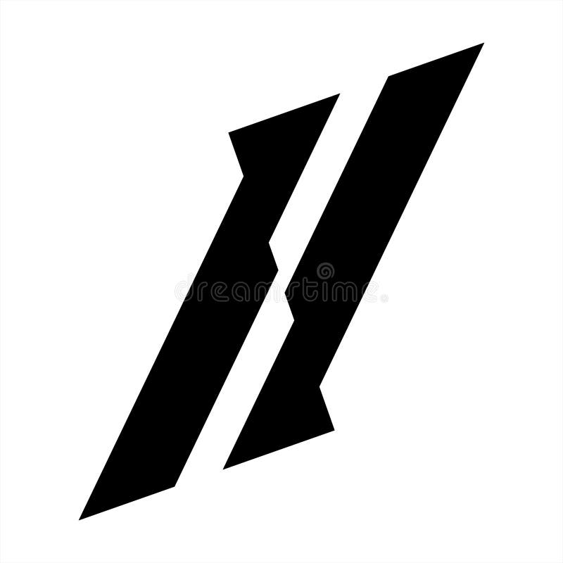 Ll, Il Initials Geometric Letter Company Logo Stock Vector ...