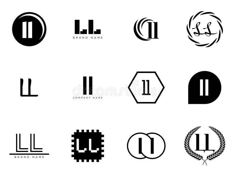 CL Logo Company Template. Letter C and L Logotype Stock Vector ...